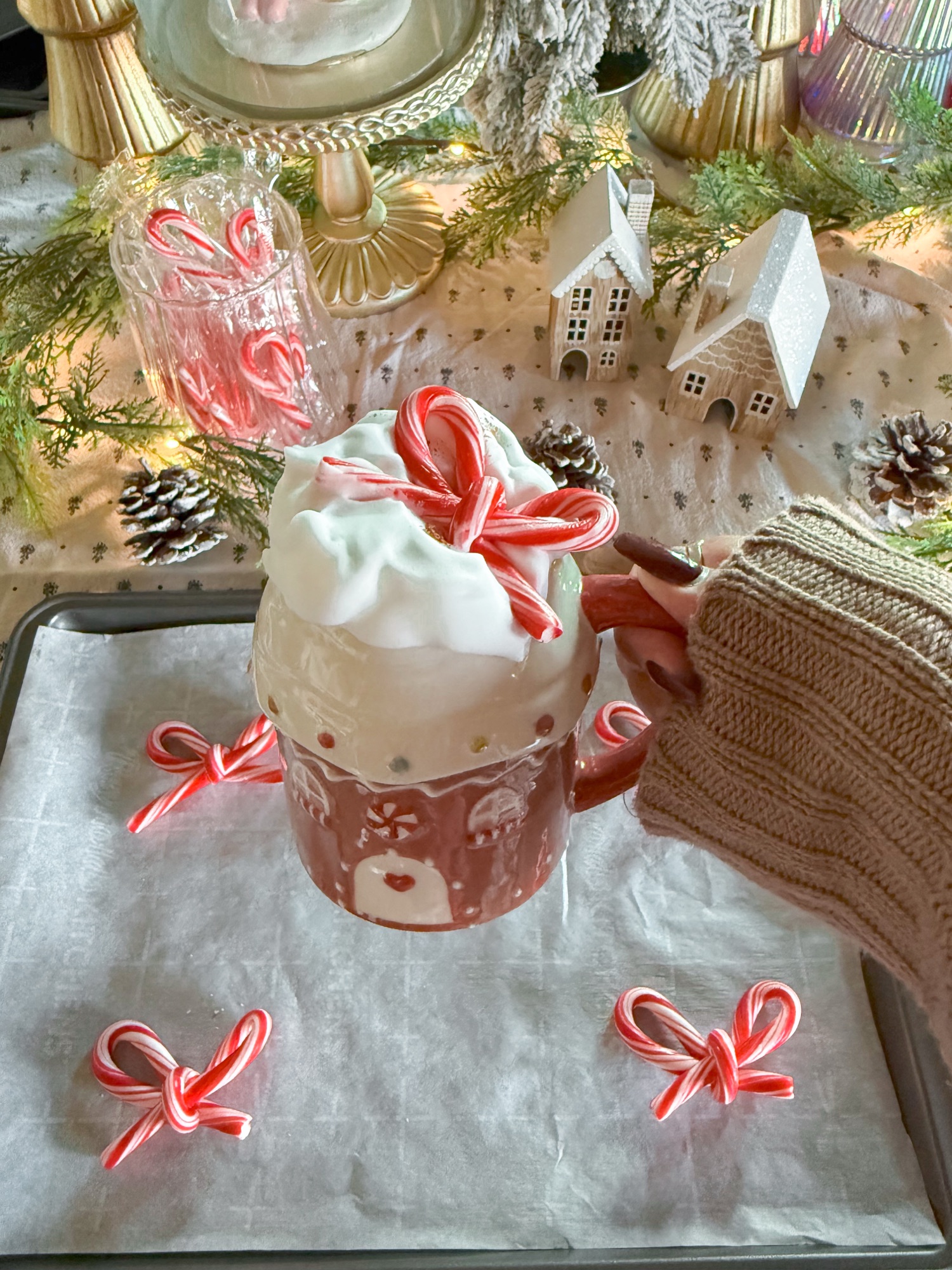 Candy Cane Bows | XOXO, terri